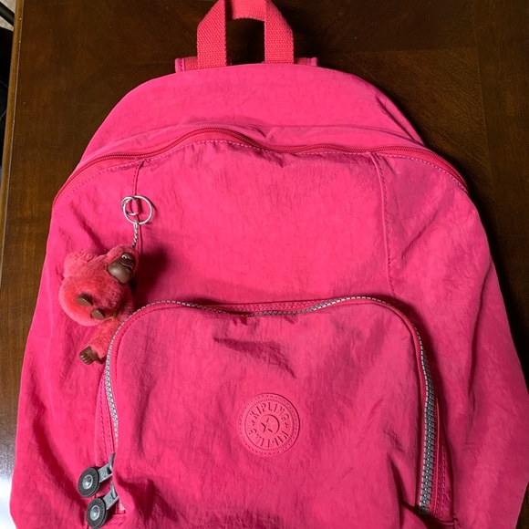 Kipling | Accessories | Kipling Pink Backpack | Poshmark